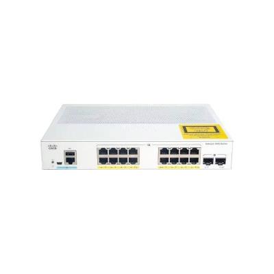 China 16x 10/100/1000 Ethernet PoE+ Ports 240W PoE Budget 2x 1G SFP Uplinks Networking Switch for sale