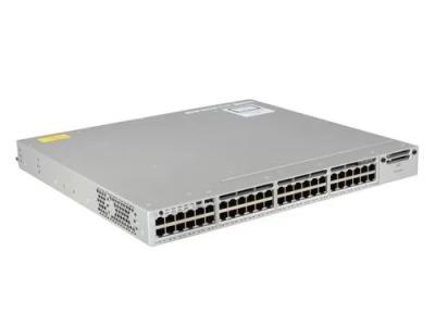 China Original New Cisco C9200-48P-E 48-port PoE+ Gigabit Switch with 10/100/1000Mbps Transmission Rate for sale