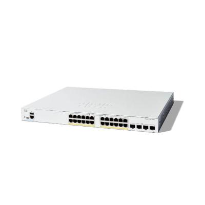 China C1200 Series 24-Port Managed Ethernet Switch with PoE+ Support and Layer 2 with Layer 3 Static Routing for sale