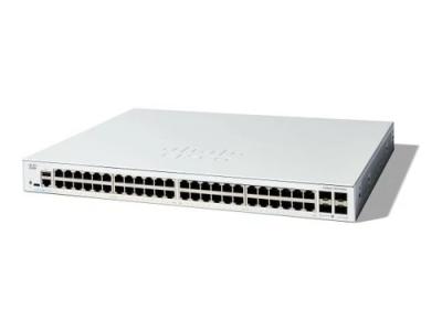 China Catalyst C1200-48T-4G 48-Port Gigabit Managed Ethernet Switch with 176 Gbps Capacity and 10/100/1000Mbps Speed for sale