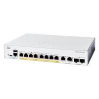 China Original Cisco C1200 Series Enterprise Manage Ethernet Switch with 8x 10/100/1000 Ethernet Ports and 2x 1G SFP RJ-45 Combo Uplinks Fanless Design for sale