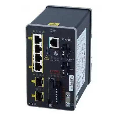 China Cisco IE2000 Managed Industrial Ethernet Switch with 4 FE SFP Ports, 2 GE SFP Ports, and 68 Gbps Capacity for sale