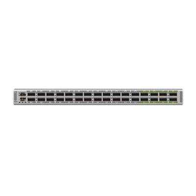 China Original Cisco N9K-C93240YC-FX2 48 Port 10G SFP+ Stackable Network Switch for sale