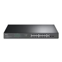 China TL-SG1218MPE 18-Port Gigabit Easy Smart Switch with 16-Port PoE+ and 250W Power Budget for sale