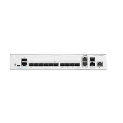 China C1300-12XS Smart Switch with 12x 10G SFP+ Ports Rack-mountable 100GB Capacity Network Switch for sale