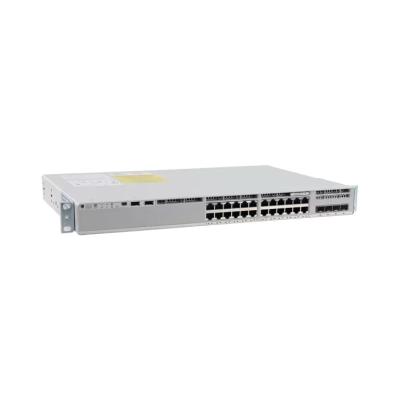 China Original C9200L-24T-4X-E Catalyst 9200L 48-port PoE+ 4x1G Uplink Switch with 176 Gbps Capacity for sale