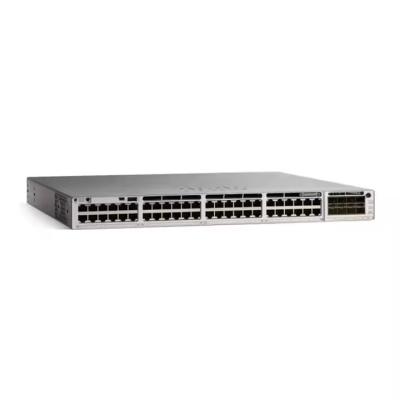 China Original Cisco C9300-48T-A 48-port Gigabit Managed Stackable Network Switch with 1-Year Warranty for sale