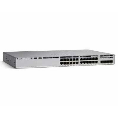 China C9300L Series 24-port 1G SFP Stackable Enterprise Network Switch with Modular Uplinks for sale
