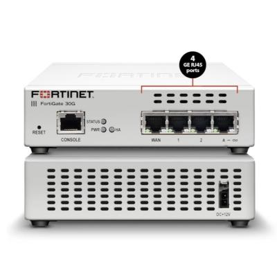 China Original New Fortinet Fortigate 30G FG-30G FG-30G-BDL-950-12 License Enterprise Network Hardware Firewall Appliance for sale