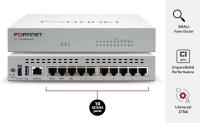 China 100% Brand New Fortinet FortiGate 60F Security Firewall 10x GE RJ45 Ports FG-60F Network Security Firewall for sale
