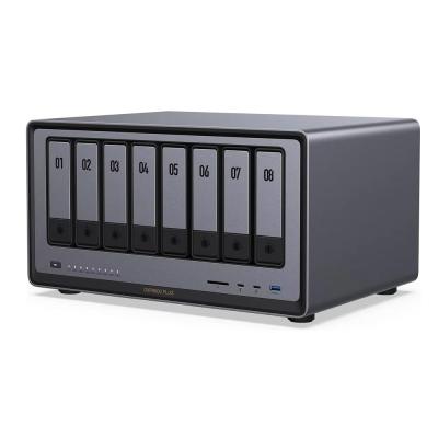 China UGREEN NASync DXP8800 Plus 8 Bay Desktop NAS Intel I5 1235u 10-Core CPU 8GB DDR5 RAM 128G SSD Networking Storage (Diskless) for sale