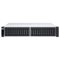 China QNAP ES2486dc-2142IT-128G Dual Controller, 10GbE SFP+, 24-Bay SATA SSD, Intel Xeon CPU, 64GB RAM, PCIe Slots, 2U All-Flash for sale