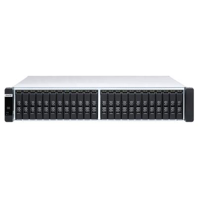 China QNAP ES2486dc-2142IT-128G Dual Controller, 10GbE SFP+, 24-Bay SATA SSD, Intel Xeon CPU, 64GB RAM, PCIe Slots, 2U All-Flash for sale