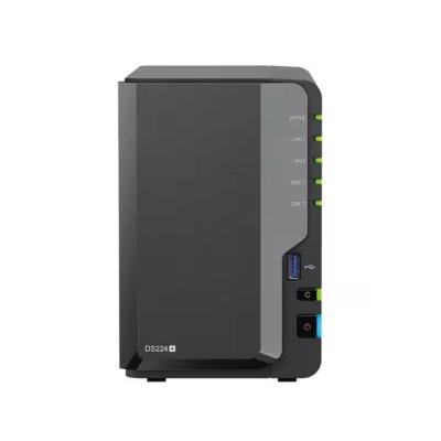 China Brand New  DS224+ Ds224 2-Bay Diskless USB Interface NAS 2U Rack Size DiskStation for Networking Storage in Stock for sale