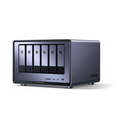 China UGREEN NASync DXP6800 Plus 6-Bay Desktop NAS, Intel I3-1215u CPU, 8GB 4800MHz DDR5,128GB SSD Network Attached Storage (Diskless) for sale