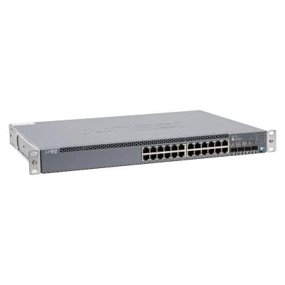 China Juniper Networks EX2300-24P Ethernet Switch Switch EX 2300 24-port 10/100/1000BaseT PoE+ Switch with 4 SFP/SFP+ Uplink Ports for sale