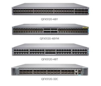 China New QFX5120-32C-AFO Enterprise Switch 48 SFP+/SFP Ports 48 QSFP+ Ports Network Switch for sale