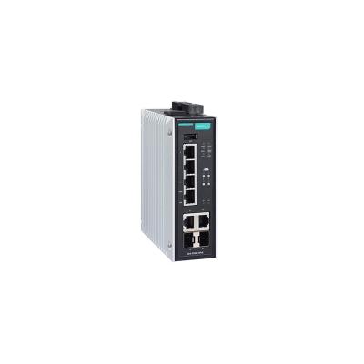 China EDS-P506E-4POE-2GTXSFP-T Moxa Layer 2 Managed Ethernet PoE Switch for sale