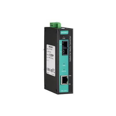 China Moxa IMC-21A-M-ST Ethernet-to-Fiber Media Converters for sale