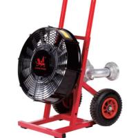 China LION KING Water-Driven PPV Blower Fan 16 Inch 24,983 m³/hr Airflow 4HP Motor Smoke Exhaust Ventilator for sale