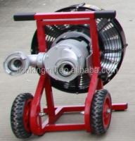China LION KING Water-Driven PPV Blower Fan 16 Inch 24,983 m³/hr Airflow 4HP Motor Smoke Exhaust Ventilator for sale