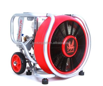 China LK-MT240 Petrol Driven Turbo Blower - 6.5HP Engine, 56,200 m³/h Airflow for Industrial Ventilation and Firefighting for sale