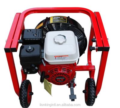 China LION KING GF164SE Turbo Blower with GX160 Engine - 17,099 m³/hr Air Flow, 4.1kW Petrol Powered Ventilation Fan for sale
