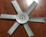 China Magnesium Alloy Axial Fan Impeller JM-650-2 | 650mm Blower Blade for Industrial Ventilation Systems for sale