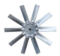 China Axial Fan Impeller 280-1200mm with Plastic or Aluminum Blades and Adjustable 25°-45° Angles for sale