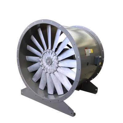 China Industrial Axial Fan with Aluminium Alloy Impeller 315-1600mm 1000-120000m³/h Capacity for sale