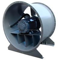 China Industrial Axial Fan with Aluminium Alloy Impeller 315-1600mm 1000-120000m³/h Capacity for sale