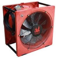China PPV Axial Fan Ventilation Blower 400-600mm Impeller 6482-18360 m³/h Airflow Positive Pressure System for sale
