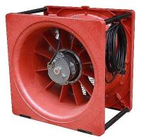 China PPV Axial Fan Ventilation Blower 400-600mm Impeller 6482-18360 m³/h Airflow Positive Pressure System for sale