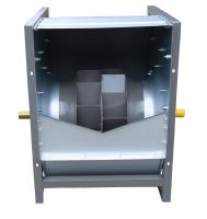 China LKQ Series Backward-Curved Belt Drive Centrifugal Blower Fan 280-1000mm Impeller 900-120000 m³/h Air Flow for sale