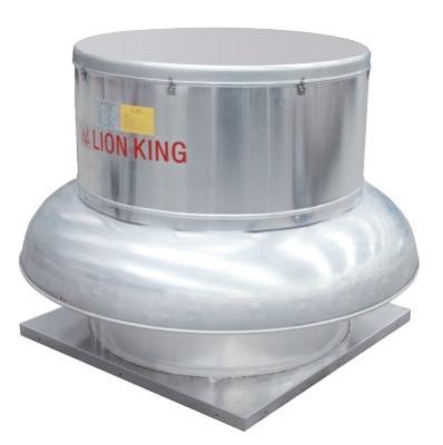 China Warehouse Roof Top Ventilation Fan 315-1250mm with 10,000-200,000 m³/h Air Volume and 280°C Temperature Rating for sale