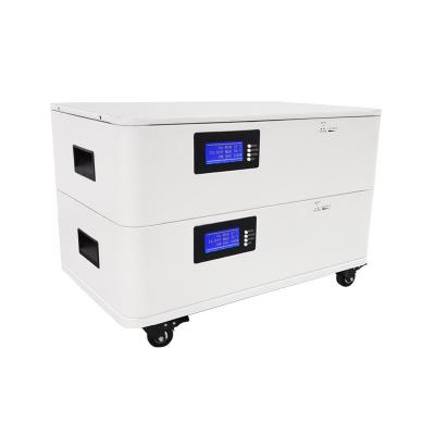 China Lithium Ion Home Solar Inverter System Powerwall Lifepo4 Battery 51.2V 35KWh for sale