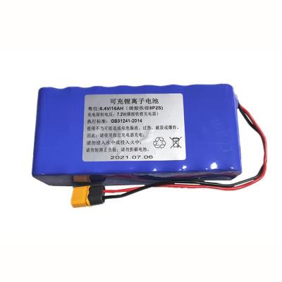 China Custom Lithium Battery 6V 16000mAh Electric Motorcycle Battery Pack Low-Speed Vehicle for sale