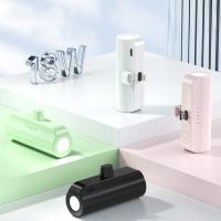 China Ultra Slim Intelligent 18.5W 5000mAh Rechargeable Power Bank for Cell Phone for sale