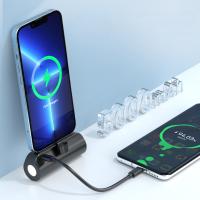 China Ultra Slim Intelligent 18.5W 5000mAh Rechargeable Power Bank for Cell Phone for sale