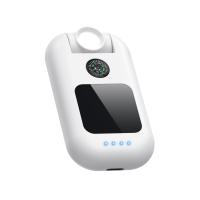 China Plastic Material Rechargeable Battery Power Bank With Torch 5V Input for sale