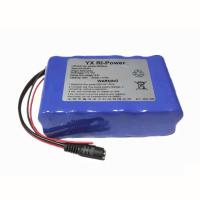 China Overdischarge Li Ion Battery Pack , 12v Lithium Battery Pack 10000mAh for sale