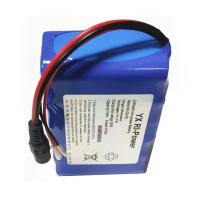 China Overdischarge Li Ion Battery Pack , 12v Lithium Battery Pack 10000mAh for sale