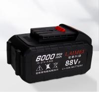 China LiFePO4 Power Tool Lithium Ion Battery 6000mAh  21V DC Output for sale
