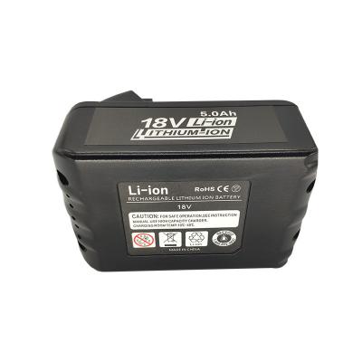 China ODM 18V 5Ah Li-Ion Power Tool Battery Fast Charging High Energy Density for sale