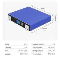 China LiFePO4 Battery Cell 3.2V 50Ah Deep Cycle Lithium Iron Phosphate for E-Bike for sale