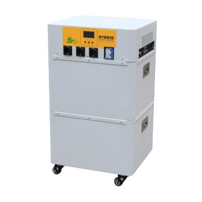 China Lithium Engine Starting Home Solar Inverter System 52V Battery Type for sale