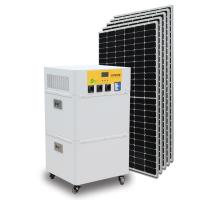 China Lithium Engine Starting Home Solar Inverter System 52V Battery Type for sale