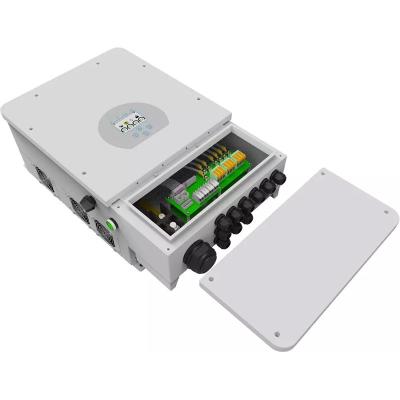 China LiFePO4 Home Solar Inverter System 12kW 160V Ground Mount with Built-in Cable for sale