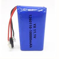 China OEM LiFePO4 RC Car Lithium Battery 10000mAh 12V for Electric Bicycle E-bike for sale