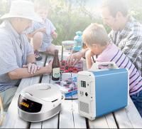 China Engine Starting Battery Portable Lithium Power Station LiFePO4 300WH Capacity for sale
